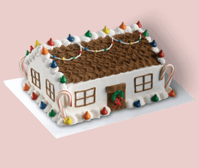 Candy Lane Cotg. Ice Cream Cake @Baskin Robbins | Dessert Advisor